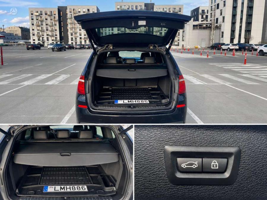 Black BMW X3 2011 in Vilnius, with an engine capacity of 2.00 L and mileage of 230 thousand km for 10 €, photo 14 on AUTOMOTO.COM.LV