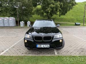 Black BMW X3 2011 in Rezekne, with an engine capacity of 2.00 L and mileage of 0 thousand km for 8450 €, photo 3 on AUTOMOTO.COM.LV