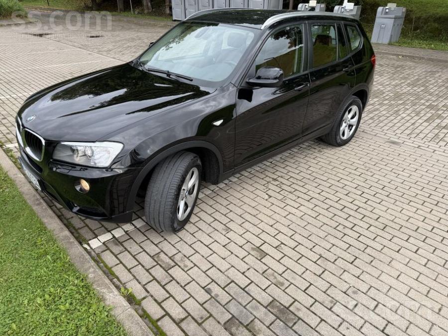 Black BMW X3 2011 in Rezekne, with an engine capacity of 2.00 L and mileage of 0 thousand km for 8450 €, photo 6 on AUTOMOTO.COM.LV