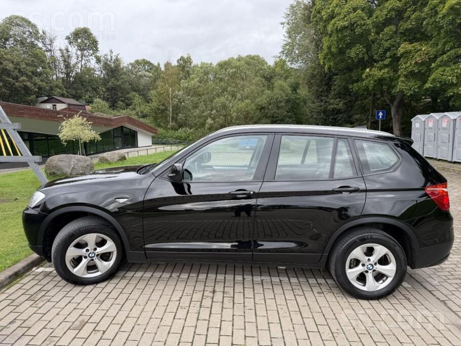 Black BMW X3 2011 in Rezekne, with an engine capacity of 2.00 L and mileage of 0 thousand km for 8450 €, photo 9 on AUTOMOTO.COM.LV