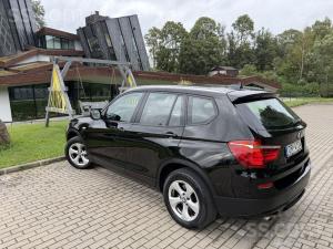 Black BMW X3 2011 in Rezekne, with an engine capacity of 2.00 L and mileage of 0 thousand km for 8450 €, photo 12 on AUTOMOTO.COM.LV