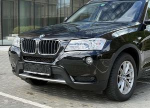 Black BMW X3 2011 in Vilnius, with an engine capacity of 2.00 L and mileage of 198 thousand km for 8800 €, photo 7 on AUTOMOTO.COM.LV