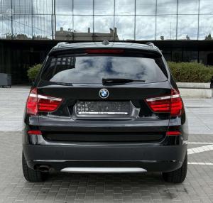 Black BMW X3 2011 in Vilnius, with an engine capacity of 2.00 L and mileage of 198 thousand km for 8800 €, photo 16 on AUTOMOTO.COM.LV