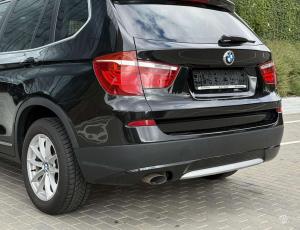 Black BMW X3 2011 in Vilnius, with an engine capacity of 2.00 L and mileage of 198 thousand km for 8800 €, photo 21 on AUTOMOTO.COM.LV