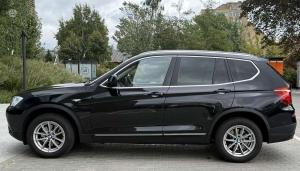 Black BMW X3 2011 in Vilnius, with an engine capacity of 2.00 L and mileage of 198 thousand km for 8800 €, photo 26 on AUTOMOTO.COM.LV