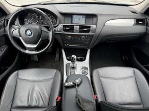 Black BMW X3 2011 in Vilnius, with an engine capacity of 2.00 L and mileage of 198 thousand km for 8800 €, photo 32 on AUTOMOTO.COM.LV