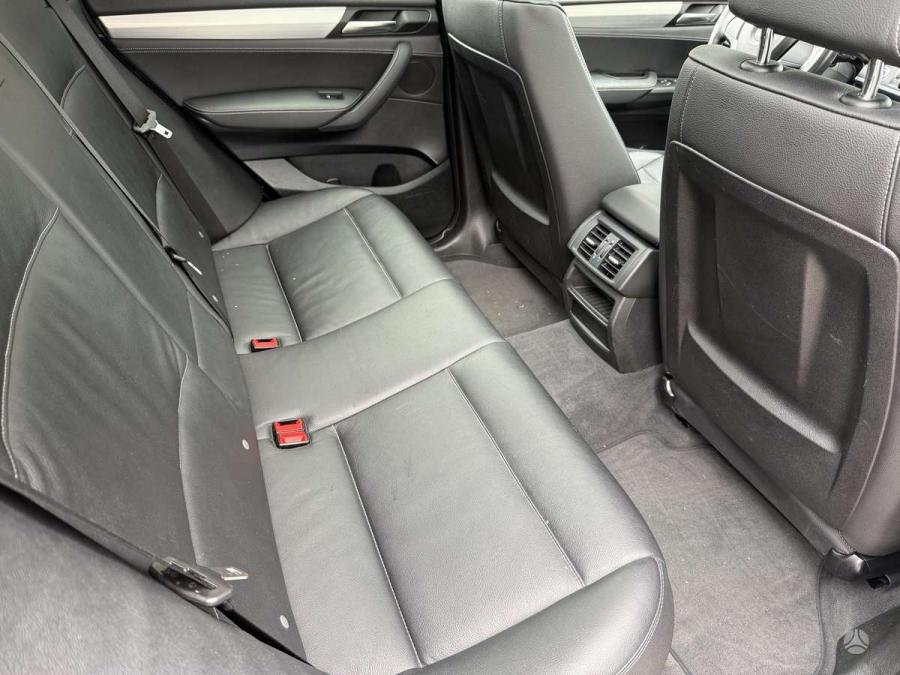 Black BMW X3 2011 in Vilnius, with an engine capacity of 2.00 L and mileage of 198 thousand km for 8800 €, photo 39 on AUTOMOTO.COM.LV