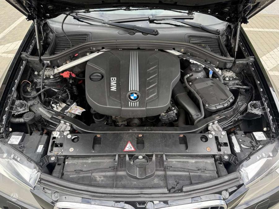 Black BMW X3 2011 in Vilnius, with an engine capacity of 2.00 L and mileage of 198 thousand km for 8800 €, photo 54 on AUTOMOTO.COM.LV