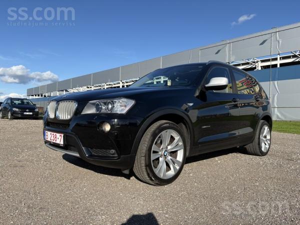 Melns BMW X3 2011 Daugavpils, ar dzinēja tilpumu 2.00 L un nobraukumu 239 tūkst. km par 8950 €, foto 1 vietnē AUTOMOTO.COM.LV