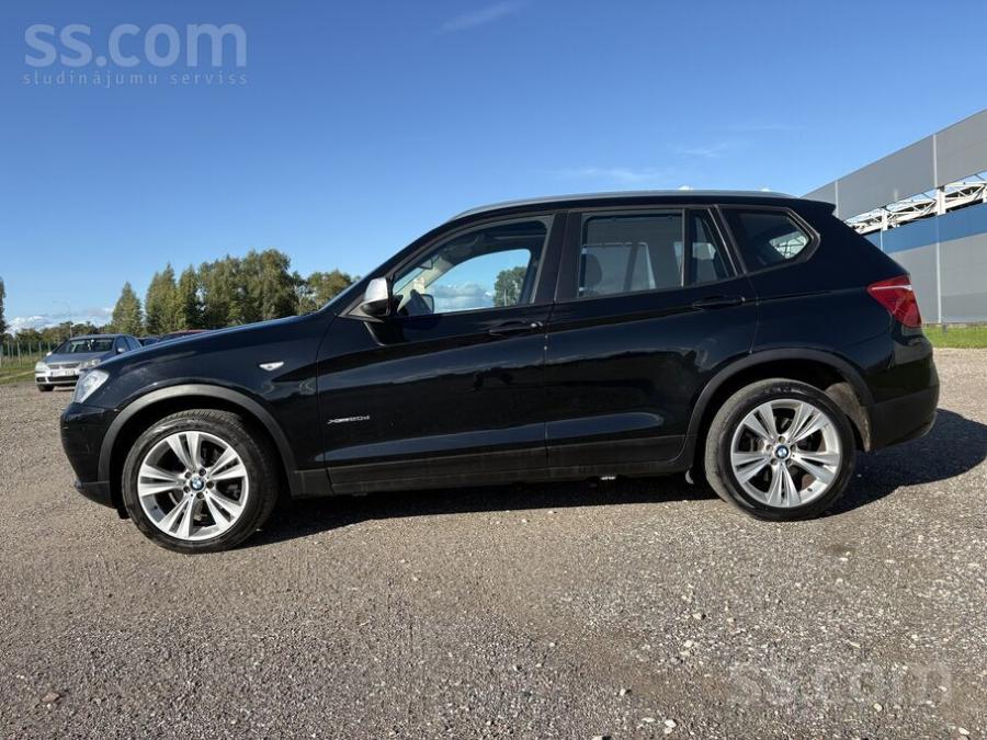 Melns BMW X3 2011 Daugavpils, ar dzinēja tilpumu 2.00 L un nobraukumu 239 tūkst. km par 8950 €, foto 3 vietnē AUTOMOTO.COM.LV