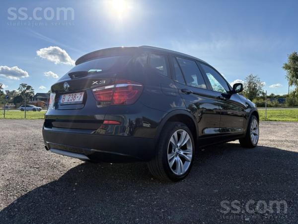 Melns BMW X3 2011 Daugavpils, ar dzinēja tilpumu 2.00 L un nobraukumu 239 tūkst. km par 8950 €, foto 6 vietnē AUTOMOTO.COM.LV