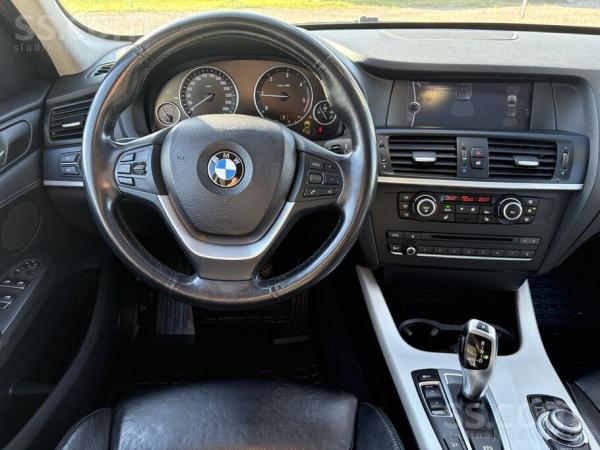 Melns BMW X3 2011 Daugavpils, ar dzinēja tilpumu 2.00 L un nobraukumu 239 tūkst. km par 8950 €, foto 11 vietnē AUTOMOTO.COM.LV