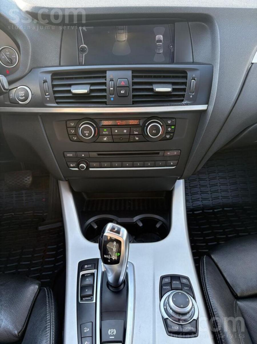 Melns BMW X3 2011 Daugavpils, ar dzinēja tilpumu 2.00 L un nobraukumu 239 tūkst. km par 8950 €, foto 15 vietnē AUTOMOTO.COM.LV
