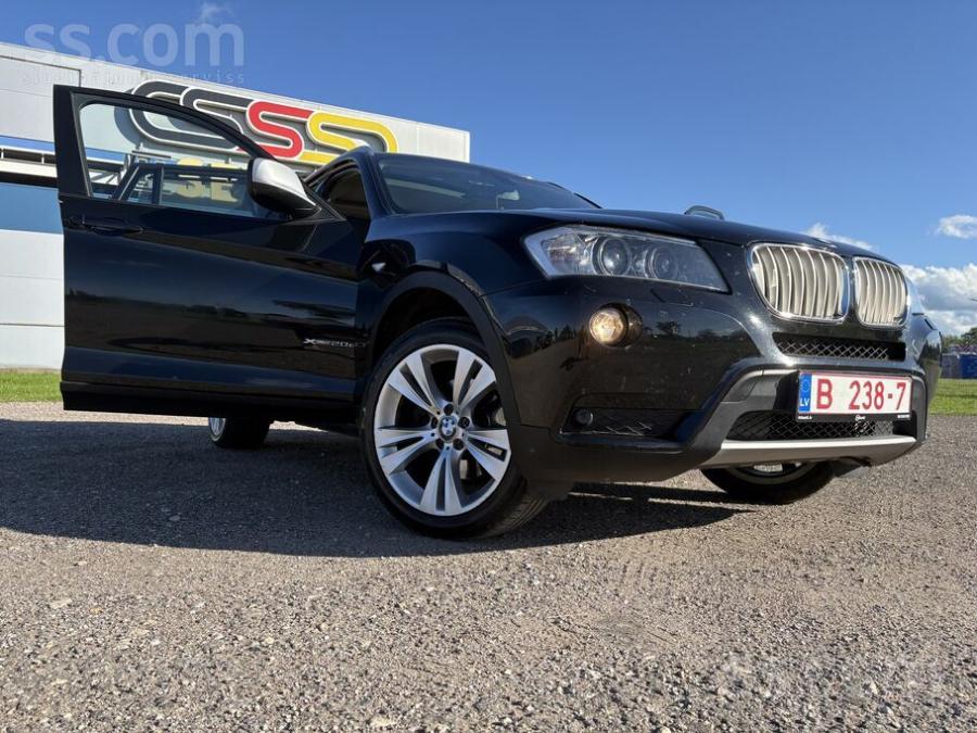 Melns BMW X3 2011 Daugavpils, ar dzinēja tilpumu 2.00 L un nobraukumu 239 tūkst. km par 8950 €, foto 32 vietnē AUTOMOTO.COM.LV