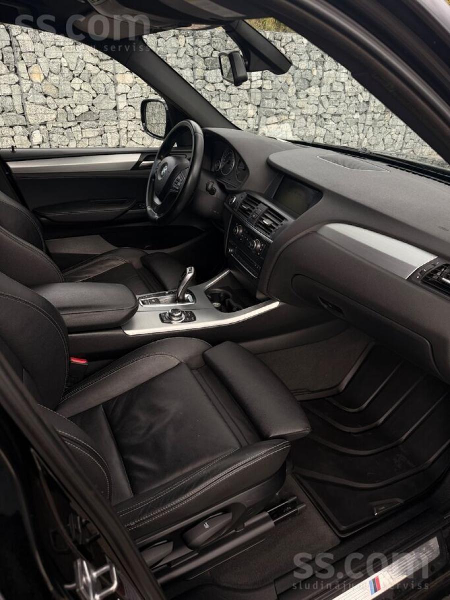 Melns BMW X3 2011 Rēzekne, ar dzinēja tilpumu 3.00 L un nobraukumu 295 tūkst. km par 12000 €, foto 7 vietnē AUTOMOTO.COM.LV