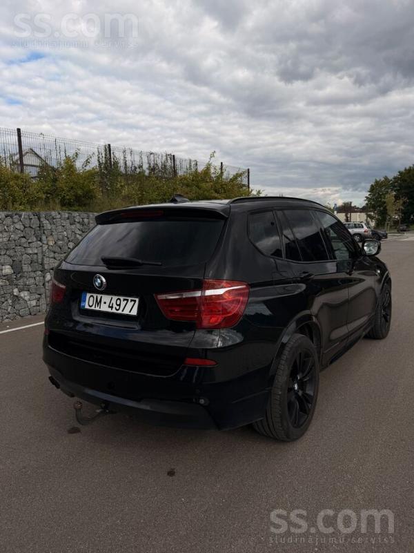 Melns BMW X3 2011 Rēzekne, ar dzinēja tilpumu 3.00 L un nobraukumu 295 tūkst. km par 12000 €, foto 4 vietnē AUTOMOTO.COM.LV