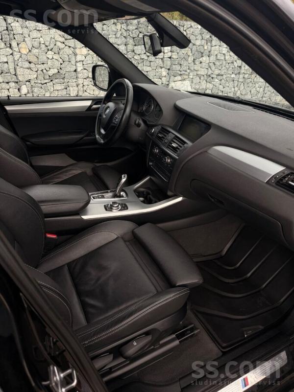 Melns BMW X3 2011 Rēzekne, ar dzinēja tilpumu 3.00 L un nobraukumu 295 tūkst. km par 12000 €, foto 7 vietnē AUTOMOTO.COM.LV