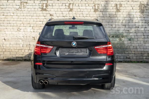Black BMW X3 2011 in Liepaja, with an engine capacity of 3.00 L and mileage of 295 thousand km for 10800 €, photo 4 on AUTOMOTO.COM.LV