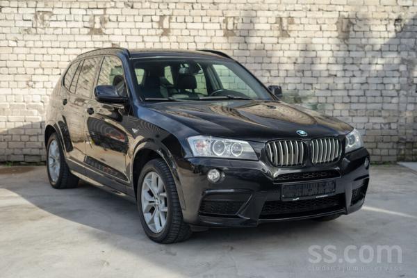 Black BMW X3 2011 in Liepaja, with an engine capacity of 3.00 L and mileage of 295 thousand km for 10800 €, photo 6 on AUTOMOTO.COM.LV