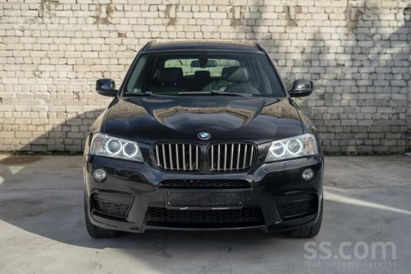 Black BMW X3 2011 in Liepaja, with an engine capacity of 3.00 L and mileage of 295 thousand km for 10800 €, photo 7 on AUTOMOTO.COM.LV