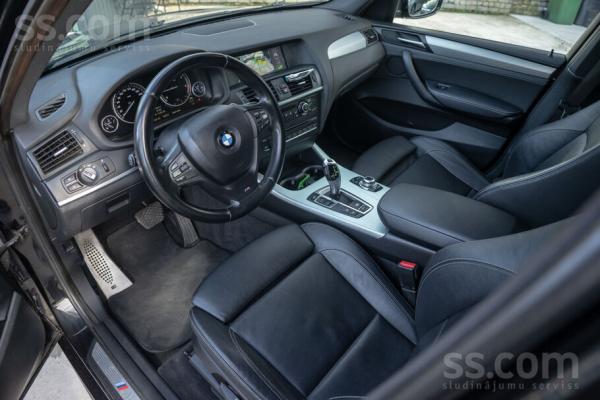 Black BMW X3 2011 in Liepaja, with an engine capacity of 3.00 L and mileage of 295 thousand km for 10800 €, photo 8 on AUTOMOTO.COM.LV