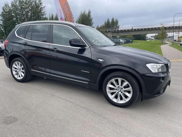 Black BMW X3 2011 in Kaunas, with an engine capacity of 2.99 L and mileage of 300 thousand km for 7750 €, photo 8 on AUTOMOTO.COM.LV