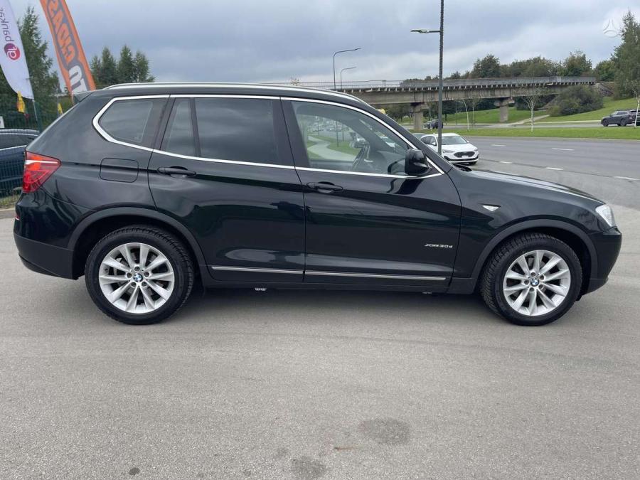 Melns BMW X3 2011 Kauņa, ar dzinēja tilpumu 2.99 L un nobraukumu 300 tūkst. km par 7750 €, foto 9 vietnē AUTOMOTO.COM.LV