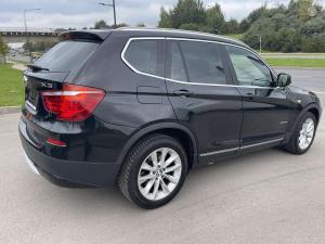 Melns BMW X3 2011 Kauņa, ar dzinēja tilpumu 2.99 L un nobraukumu 300 tūkst. km par 7750 €, foto 11 vietnē AUTOMOTO.COM.LV