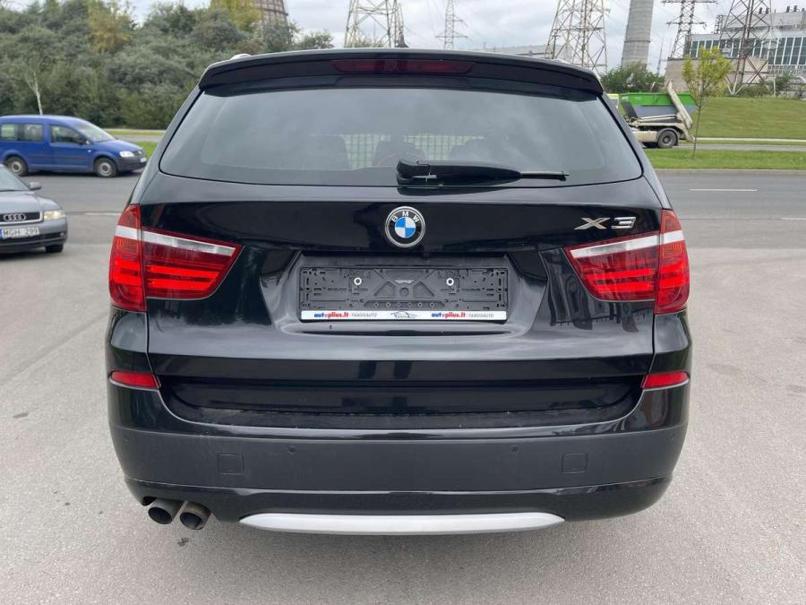 Melns BMW X3 2011 Kauņa, ar dzinēja tilpumu 2.99 L un nobraukumu 300 tūkst. km par 7750 €, foto 13 vietnē AUTOMOTO.COM.LV