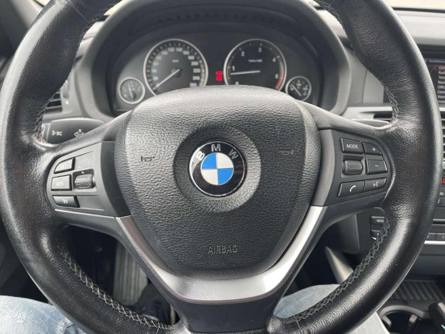Melns BMW X3 2011 Kauņa, ar dzinēja tilpumu 2.99 L un nobraukumu 300 tūkst. km par 7750 €, foto 20 vietnē AUTOMOTO.COM.LV