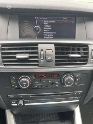 Melns BMW X3 2011 Kauņa, ar dzinēja tilpumu 2.99 L un nobraukumu 300 tūkst. km par 7750 €, foto 22 vietnē AUTOMOTO.COM.LV
