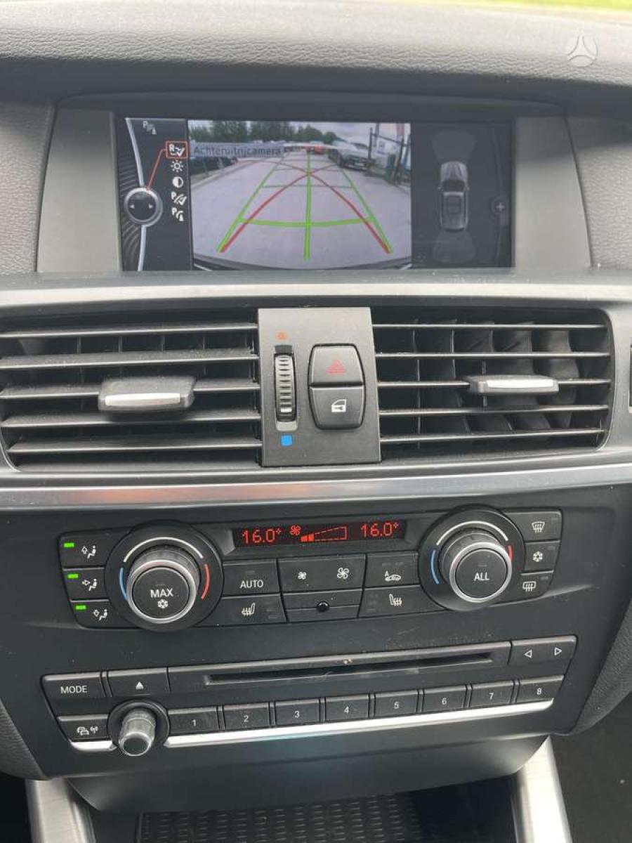 Melns BMW X3 2011 Kauņa, ar dzinēja tilpumu 2.99 L un nobraukumu 300 tūkst. km par 7750 €, foto 23 vietnē AUTOMOTO.COM.LV