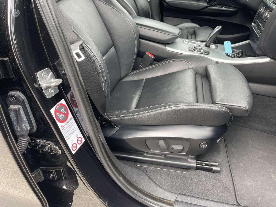 Melns BMW X3 2011 Kauņa, ar dzinēja tilpumu 2.99 L un nobraukumu 300 tūkst. km par 7750 €, foto 30 vietnē AUTOMOTO.COM.LV