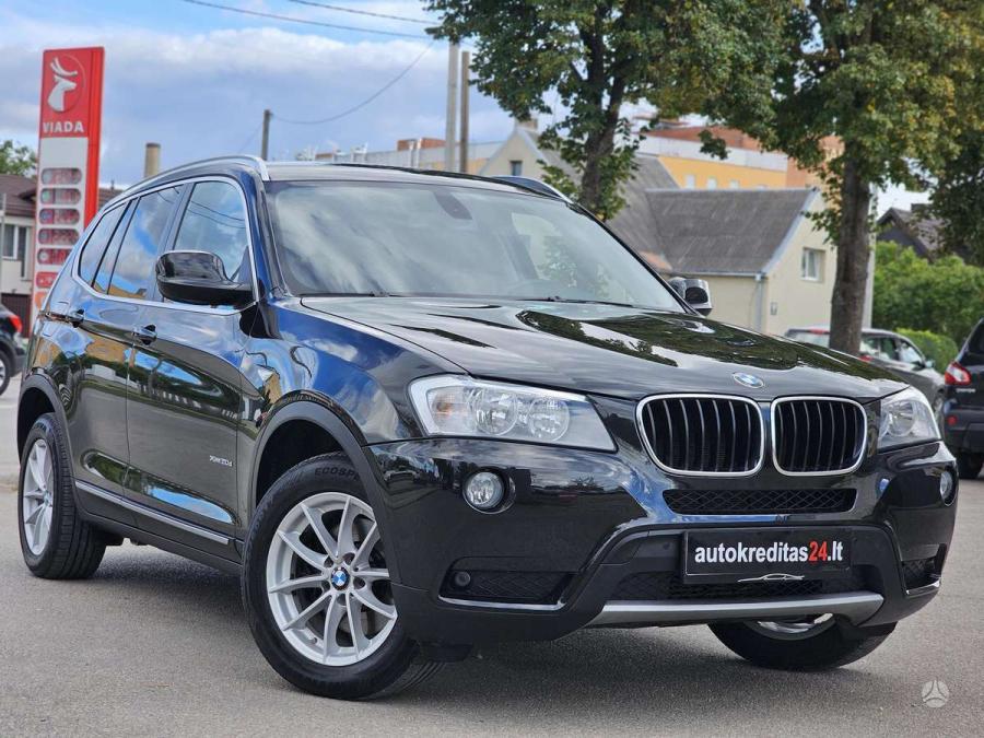 Black BMW X3 2011 in Siauliai, with an engine capacity of 2.00 L and mileage of 189 thousand km for 11450 €, photo 1 on AUTOMOTO.COM.LV
