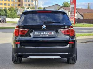 Black BMW X3 2011 in Siauliai, with an engine capacity of 2.00 L and mileage of 189 thousand km for 11450 €, photo 11 on AUTOMOTO.COM.LV