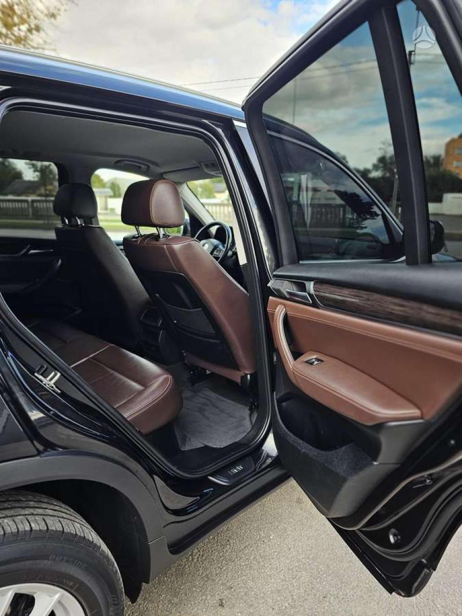 Black BMW X3 2011 in Siauliai, with an engine capacity of 2.00 L and mileage of 189 thousand km for 11450 €, photo 21 on AUTOMOTO.COM.LV