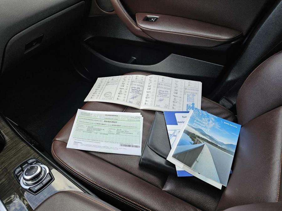 Black BMW X3 2011 in Siauliai, with an engine capacity of 2.00 L and mileage of 189 thousand km for 11450 €, photo 30 on AUTOMOTO.COM.LV