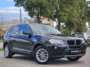 Black BMW X3 2011 in Siauliai, with an engine capacity of 2.00 L and mileage of 189 thousand km for 11450 €, photo 7 on AUTOMOTO.COM.LV