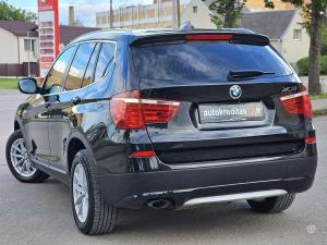 Black BMW X3 2011 in Siauliai, with an engine capacity of 2.00 L and mileage of 189 thousand km for 11450 €, photo 9 on AUTOMOTO.COM.LV