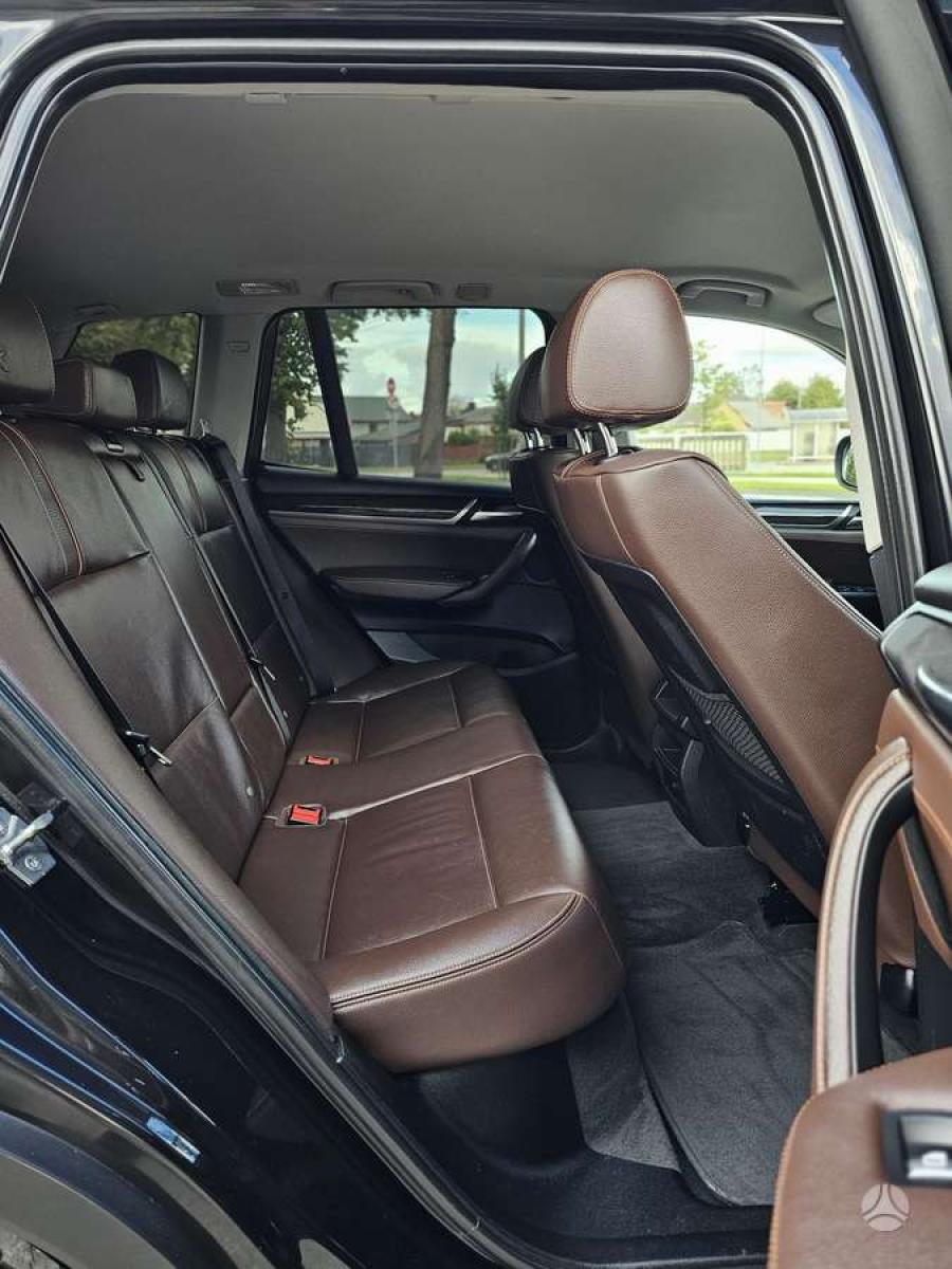 Black BMW X3 2011 in Siauliai, with an engine capacity of 2.00 L and mileage of 189 thousand km for 11450 €, photo 20 on AUTOMOTO.COM.LV