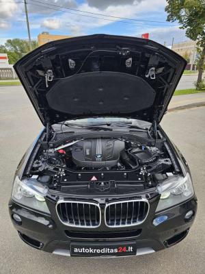 Black BMW X3 2011 in Siauliai, with an engine capacity of 2.00 L and mileage of 189 thousand km for 11450 €, photo 32 on AUTOMOTO.COM.LV