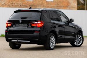 Black BMW X3 2011 in Jelgava, with an engine capacity of 2.00 L and mileage of 233 thousand km for 8500 €, photo 4 on AUTOMOTO.COM.LV