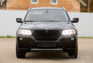 Black BMW X3 2011 in Jelgava, with an engine capacity of 2.00 L and mileage of 233 thousand km for 8500 €, photo 6 on AUTOMOTO.COM.LV