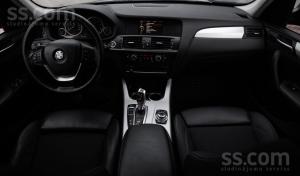 Black BMW X3 2011 in Jelgava, with an engine capacity of 2.00 L and mileage of 233 thousand km for 8500 €, photo 9 on AUTOMOTO.COM.LV
