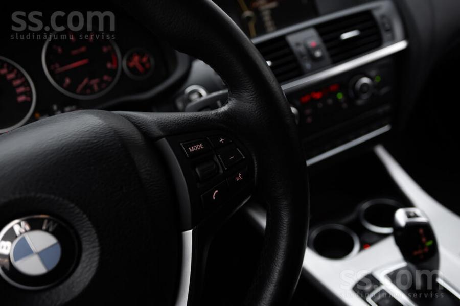 Black BMW X3 2011 in Jelgava, with an engine capacity of 2.00 L and mileage of 233 thousand km for 8500 €, photo 21 on AUTOMOTO.COM.LV