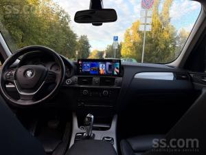 Black BMW X3 2011 in Riga, with an engine capacity of 2.00 L and mileage of 332 thousand km for 9500 €, photo 8 on AUTOMOTO.COM.LV