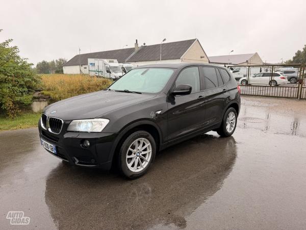 BMW X3 2011 in Taurage on AUTOMOTO.COM.LV Black BMW X3 2011 in Taurage, with an engine capacity of 2.00 L and mileage of 258 thousand km for 7450 €, photo 1 on AUTOMOTO.COM.LV