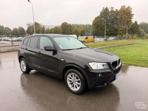 Melns BMW X3 2011 Tauragė, ar dzinēja tilpumu 2.00 L un nobraukumu 258 tūkst. km par 7450 €, foto 3 vietnē AUTOMOTO.COM.LV
