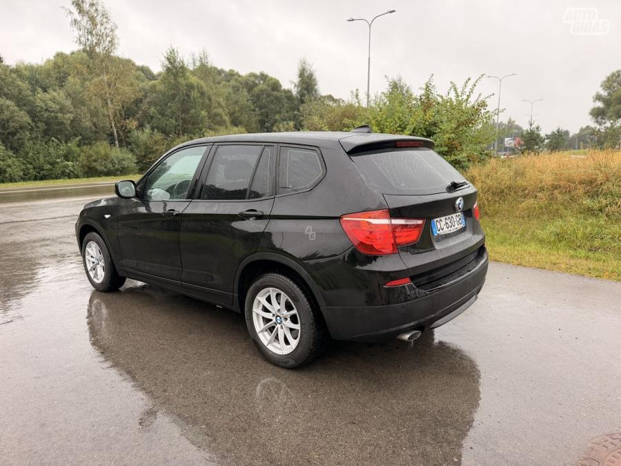 Melns BMW X3 2011 Tauragė, ar dzinēja tilpumu 2.00 L un nobraukumu 258 tūkst. km par 7450 €, foto 5 vietnē AUTOMOTO.COM.LV