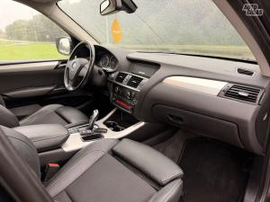Melns BMW X3 2011 Tauragė, ar dzinēja tilpumu 2.00 L un nobraukumu 258 tūkst. km par 7450 €, foto 11 vietnē AUTOMOTO.COM.LV